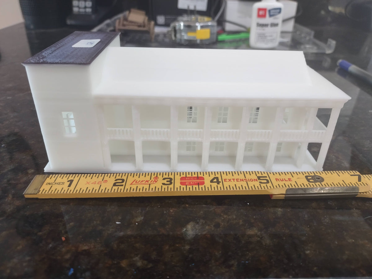 N Scale Concert Hall — Print Station 3d