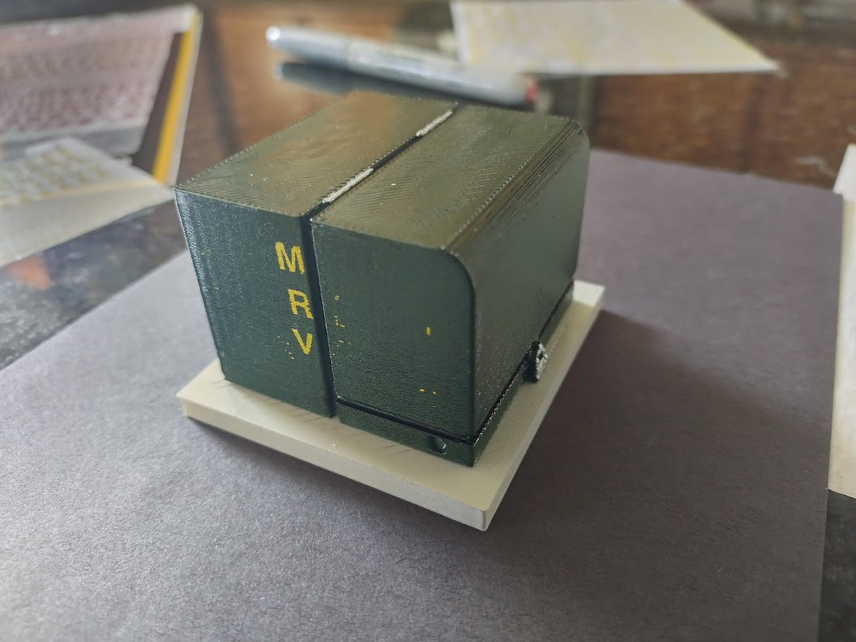 O Scale Power Transformer W/Pad — Print Station 3d