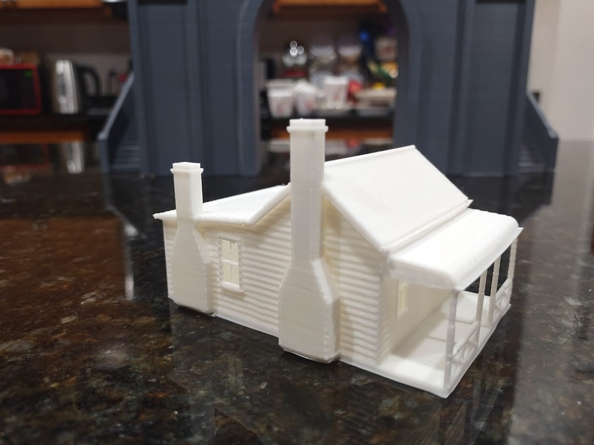 HO-Scale Mining Cabin — Print Station 3d