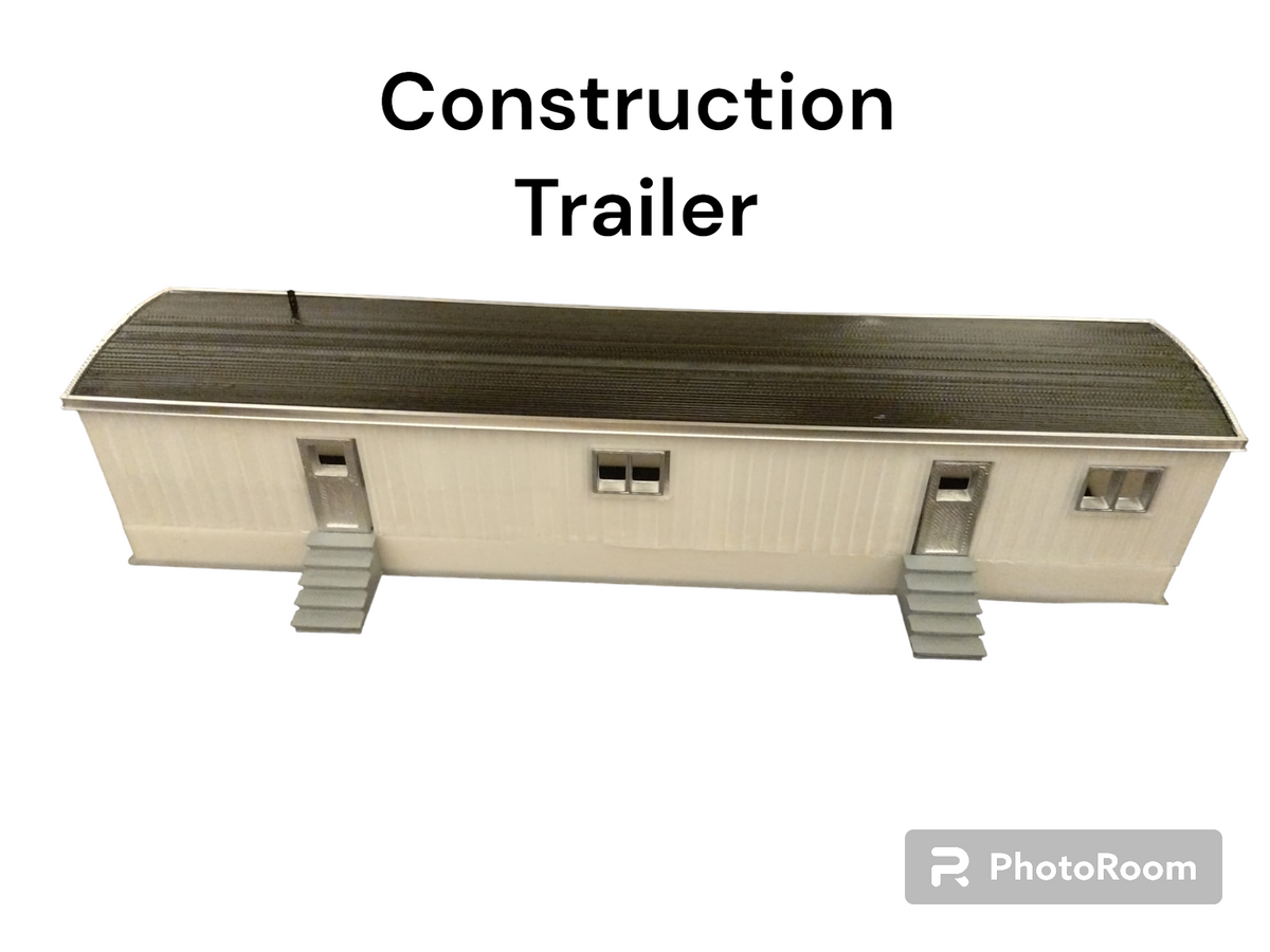 Ho Scale Construction Office Trailer — Print Station 3d