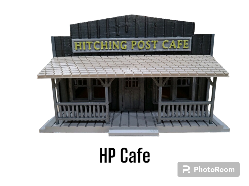 O Scale Western Hitching Post — Print Station 3d