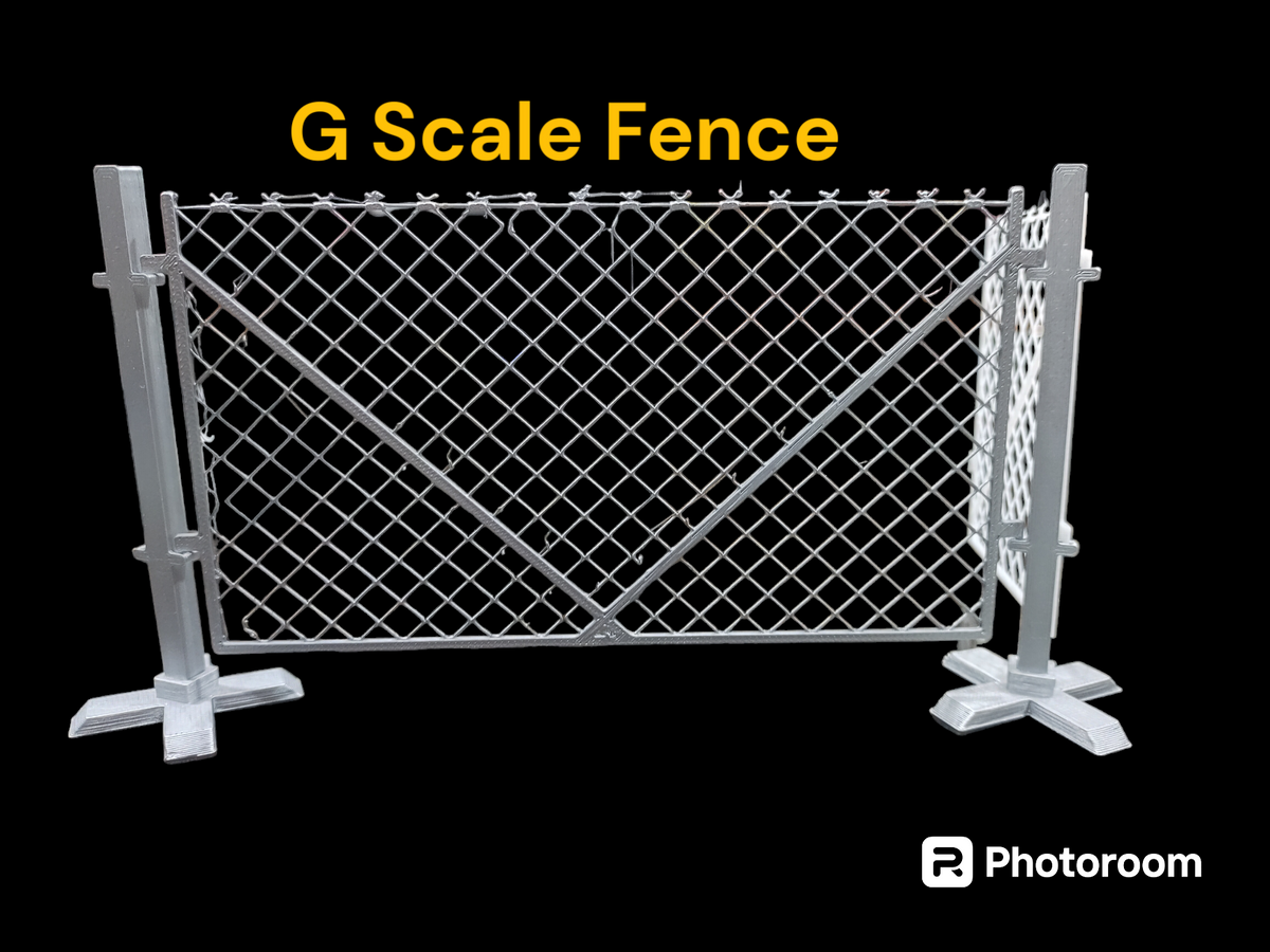 G Scale "Security Fence Package " — Print Station 3d
