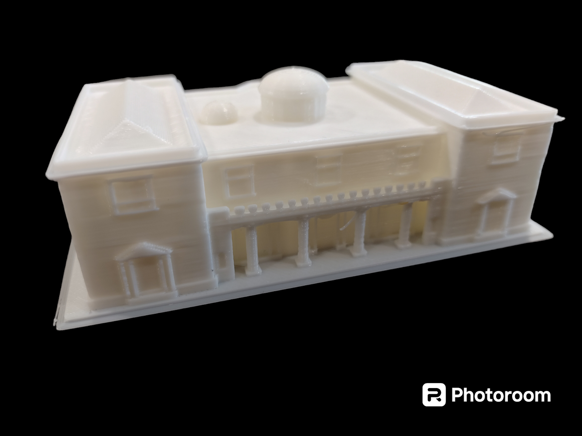 N Scale Library II — Print Station 3d
