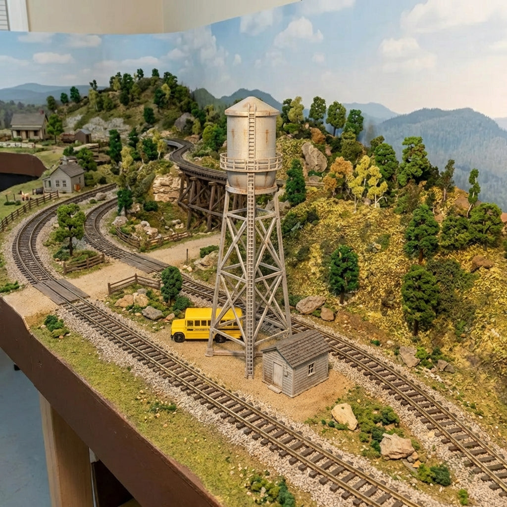 G Scale Water Tower II — Print Station 3d