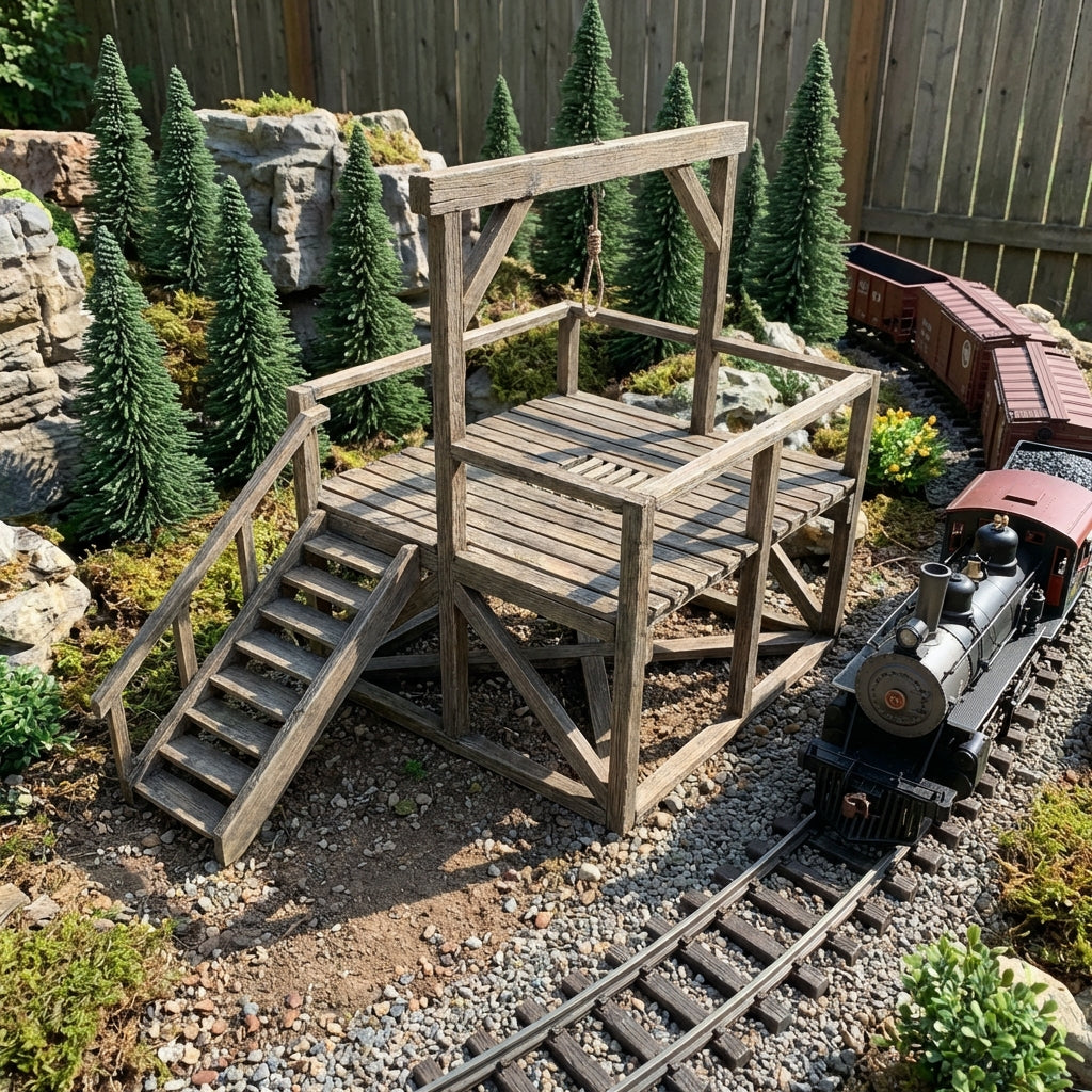 G- Scale Hangman Gallow — Print Station 3d