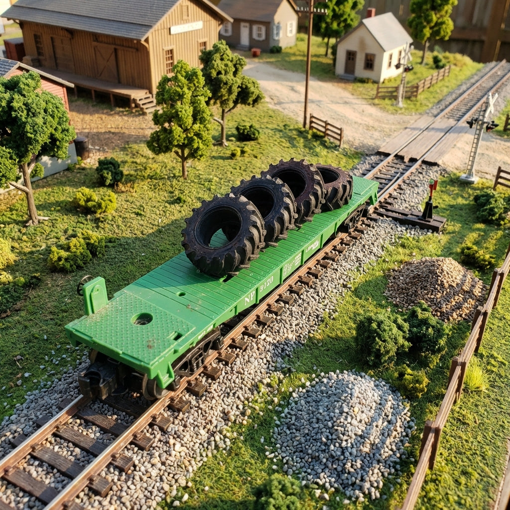 HO Scale Off Road Tire Load — Print Station 3d