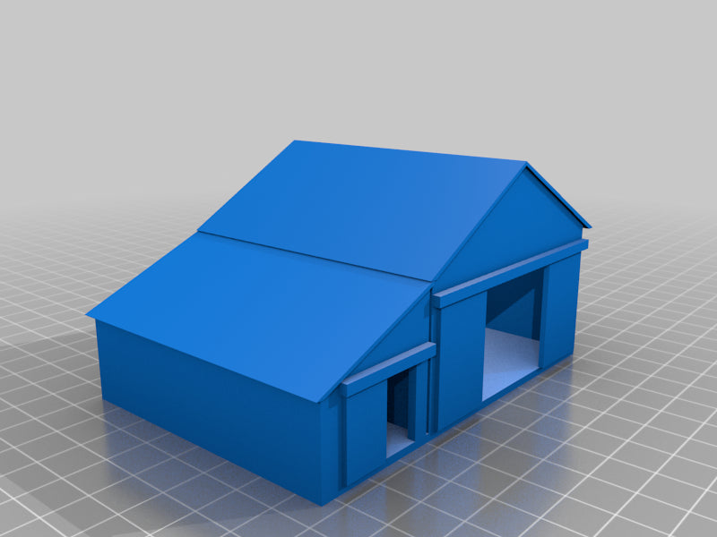N Scale Farmyard Buildings ( 2 Set ) — Print Station 3d