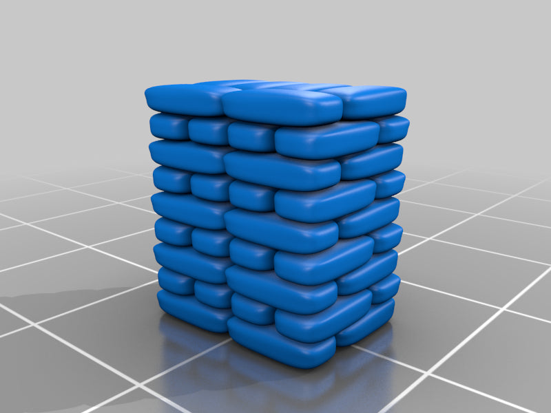 HO-Scale Material Bags-Stacked One Set — Print Station 3d